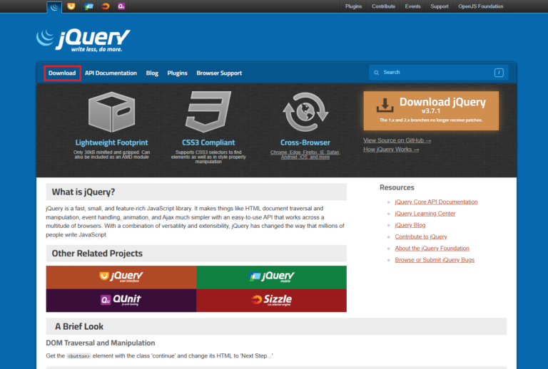 jQueryのファイルをダウンロードする方法は？初心者向け解説 - プログラム★ノート