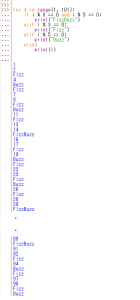 【Python】FizzBuzz問題の解き方 - プログラム★ノート